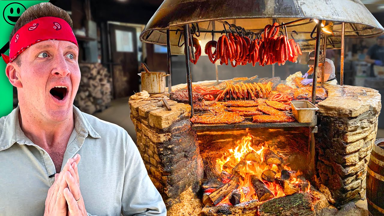 MONSTER Texas Meat Pit!! Best BBQ in Texas!! | AI-eye