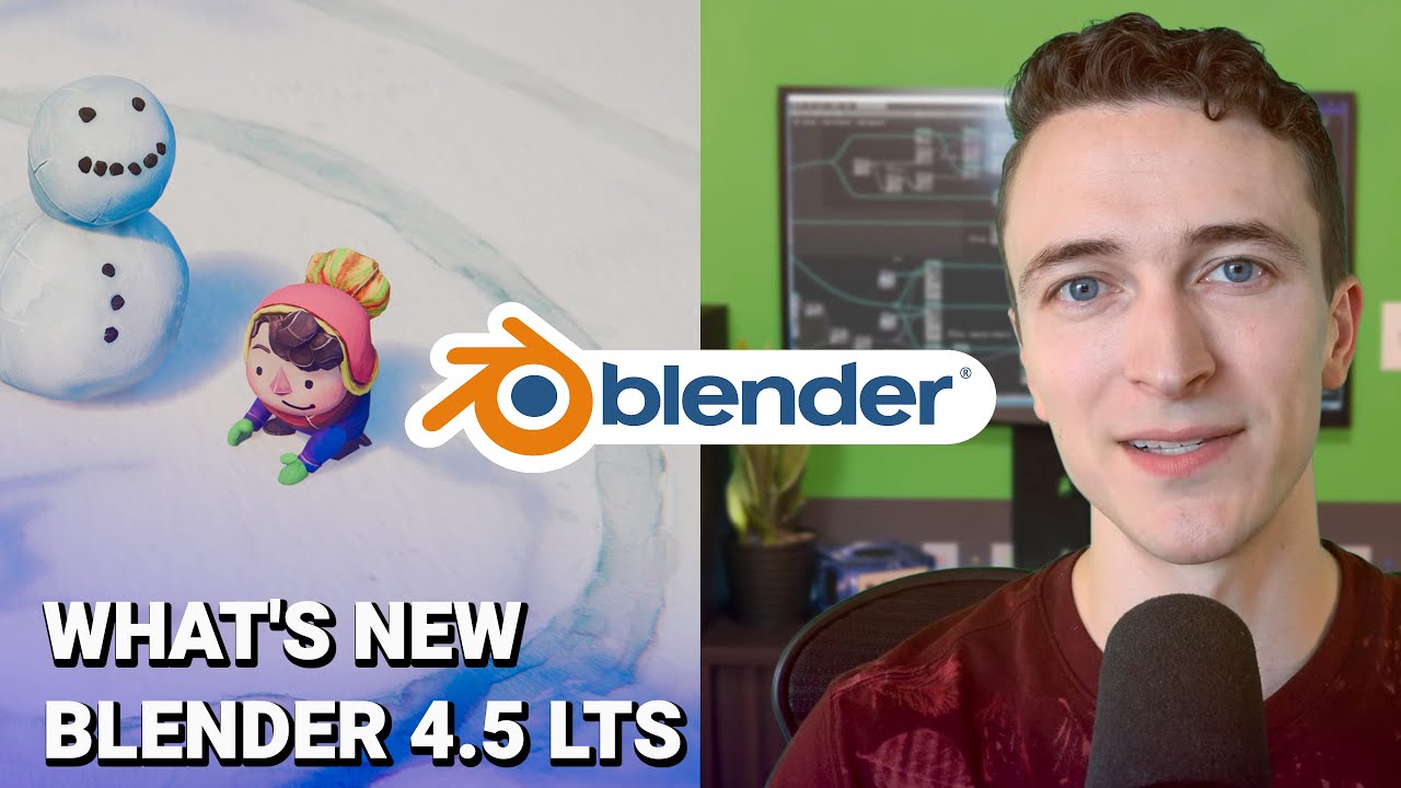 What’s New in Blender 4.5 LTS! Official Overview | AI-eye